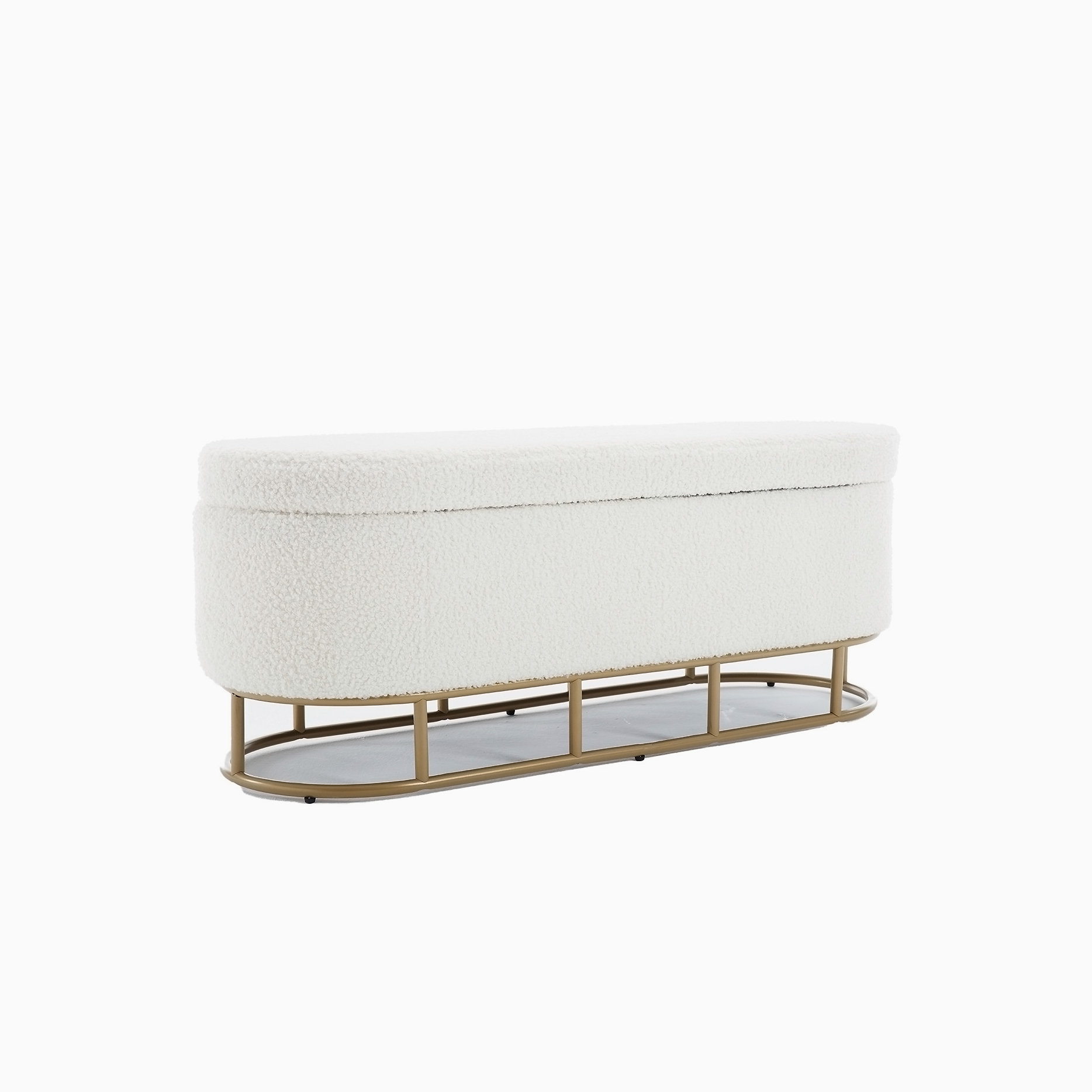 Mercer41 Edelmiro Teddy Upholstered Storage Bench | Wayfair