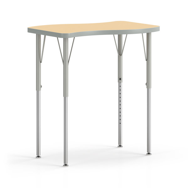 HON Build Ribbon Particle Board Adjustable Height Collaborative Desk ...