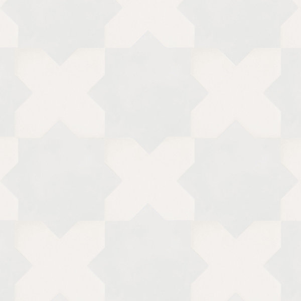 Tilefy Star And Cross Porcelain Pattern Tile | Wayfair