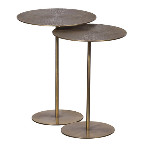 Copper End & Side Tables You'll Love | Wayfair