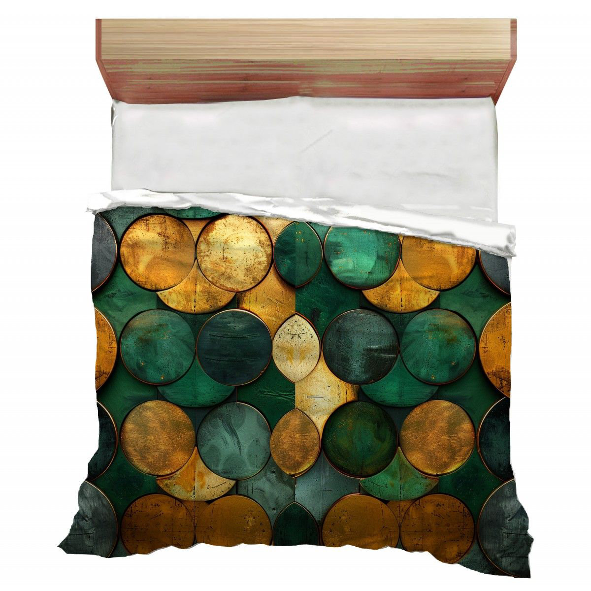 VisionDecor Circle Array Bedding Visual Art Duvet Cover Color Contrast ...