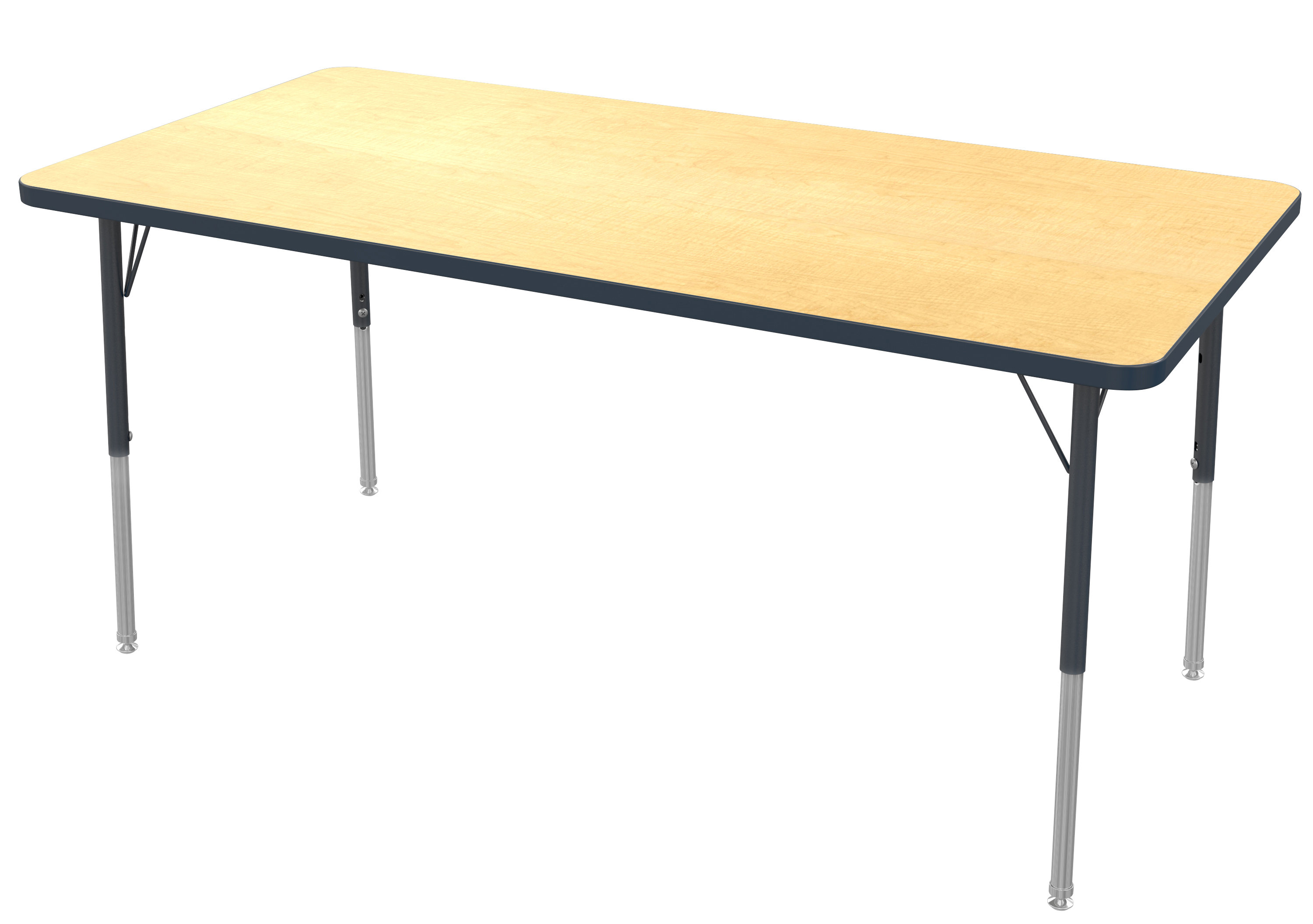 Marco MG Series Adjustable Height Rectangular Activity Table & Reviews ...