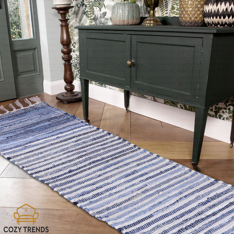 CozyHomesCollection Hand Knotted Cotton Rug | Wayfair