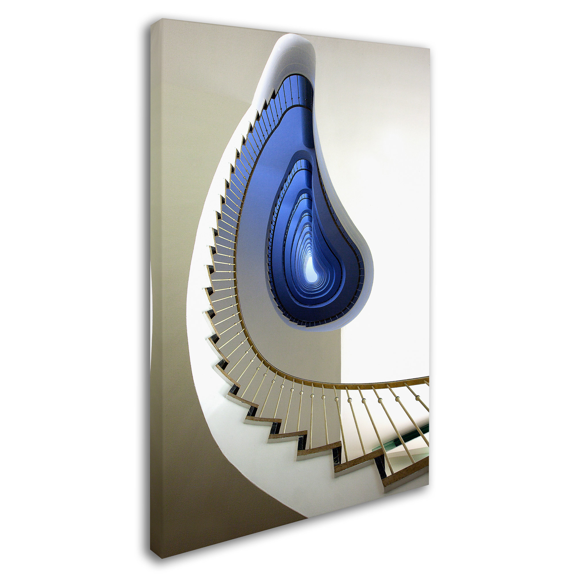 Trademark Fine Art 'Infinity Steps' Graphic Art Print on Wrapped Canvas ...