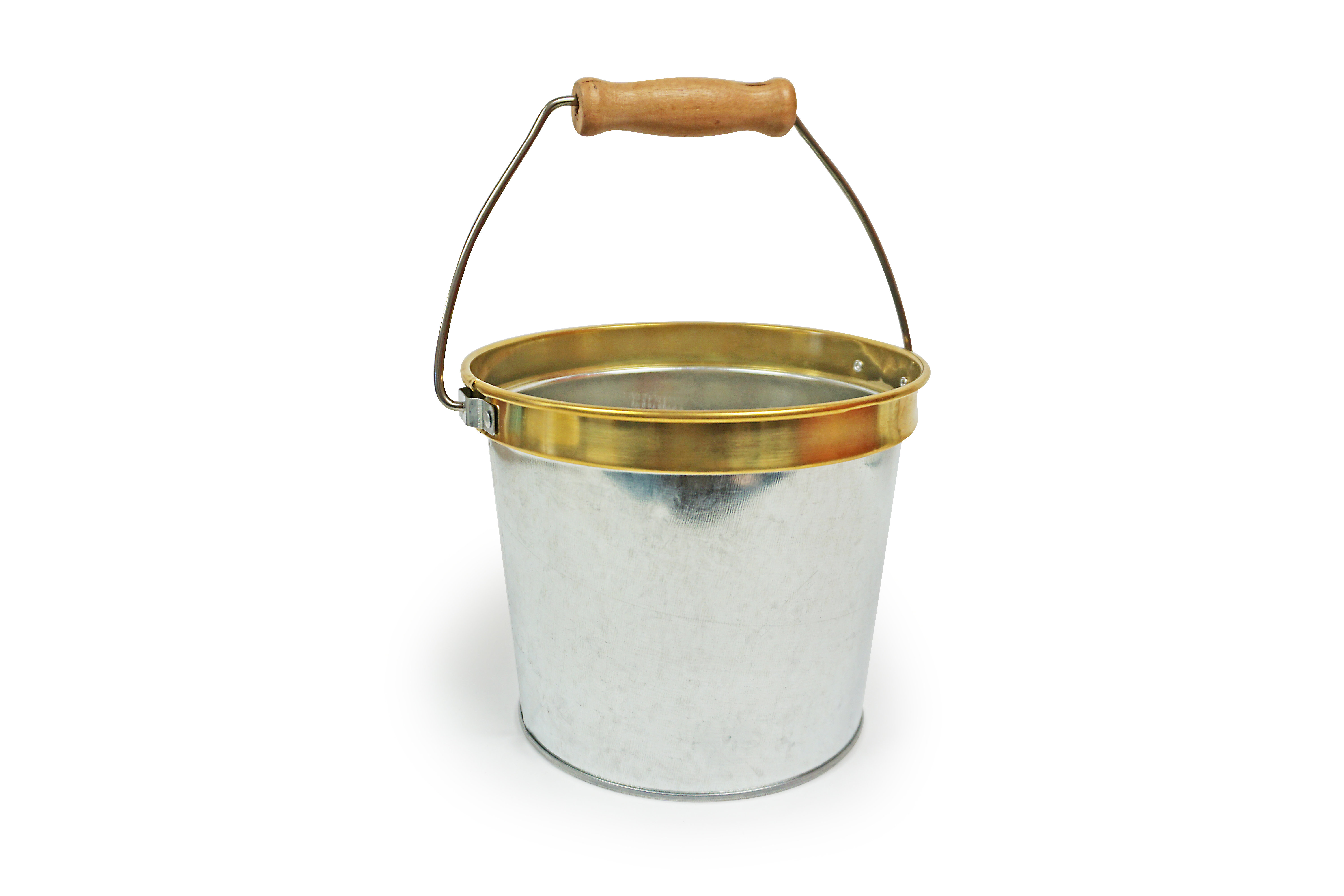 Gracie Oaks Galvanized Metal/Wire Bucket - Wayfair Canada