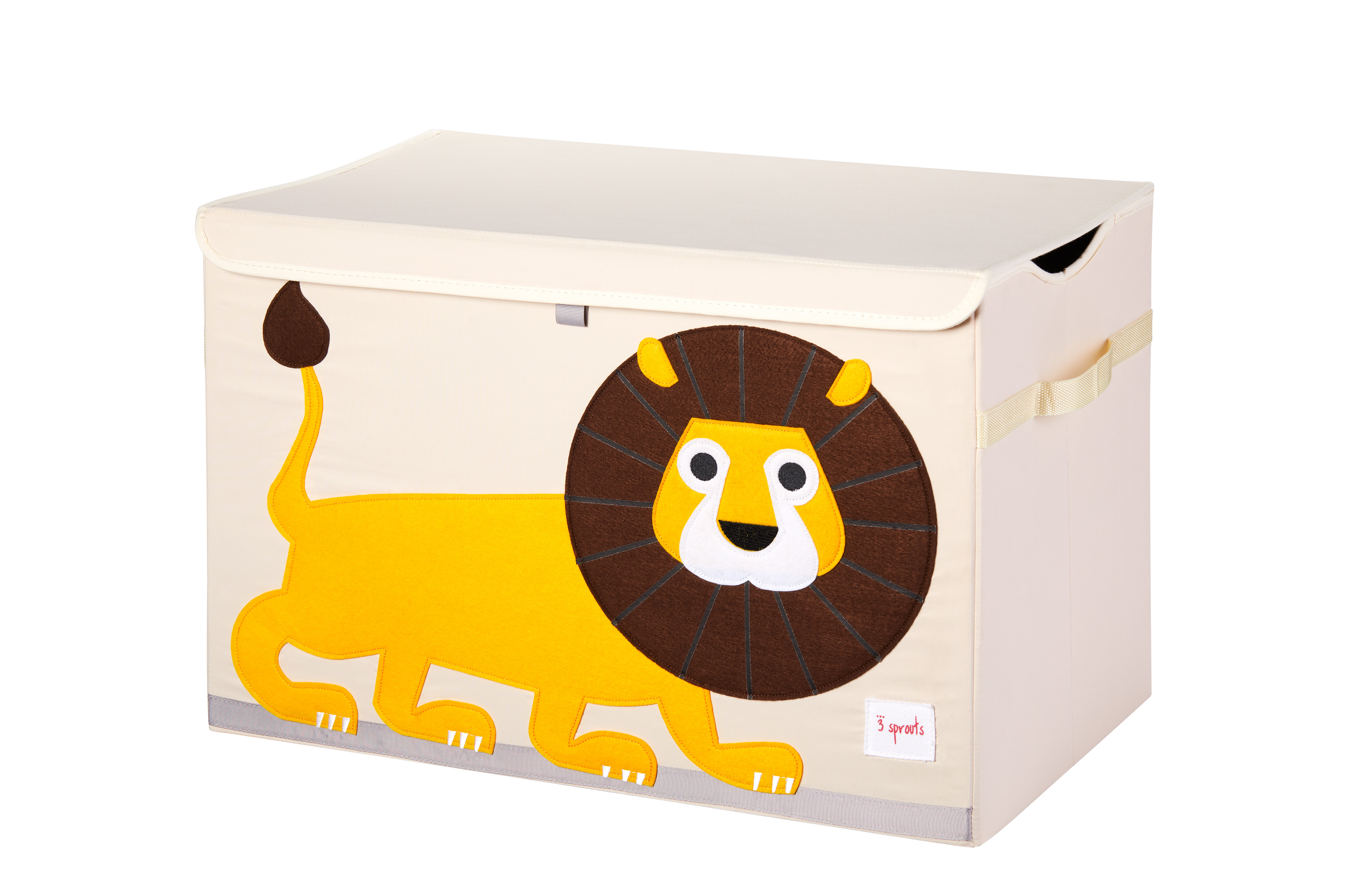 3 Sprouts - Toy Chest Storage Box for Kids Playroom, Lion & Reviews ...