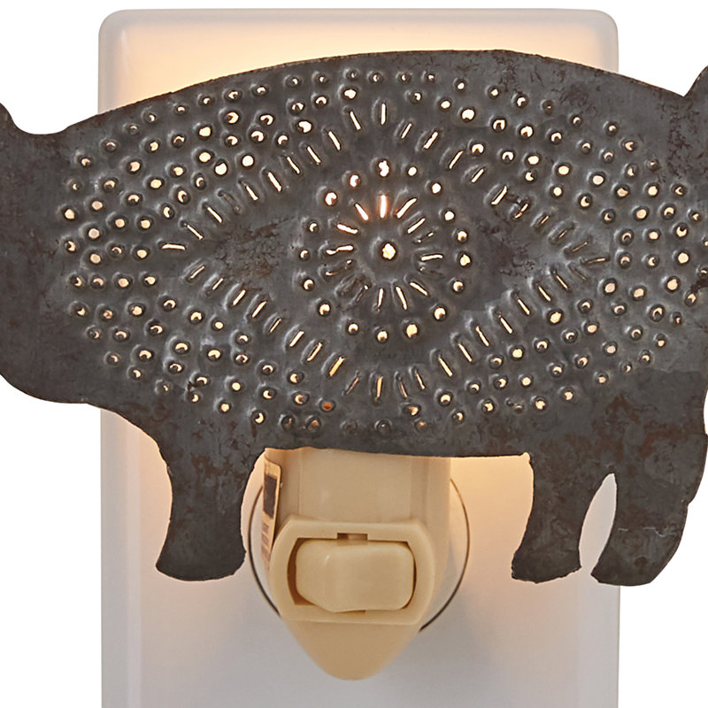 Park Designs Pig Night Light | Wayfair