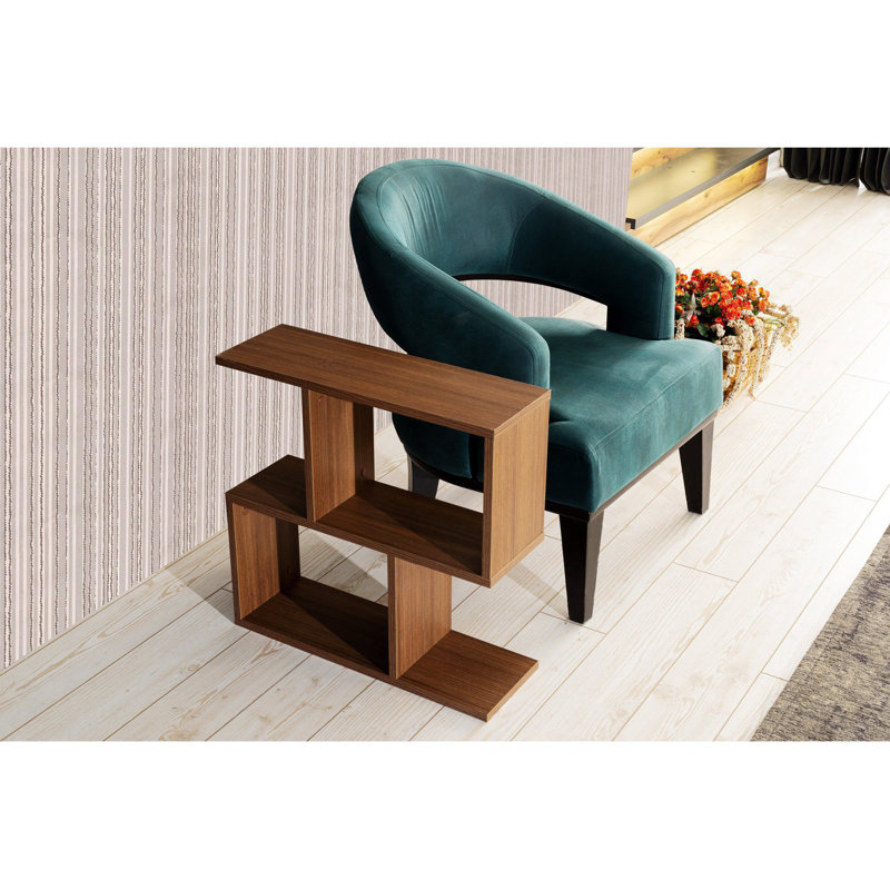 Millwood Pines Benette Solid Wood End Table, Side Table, Accent Table ...