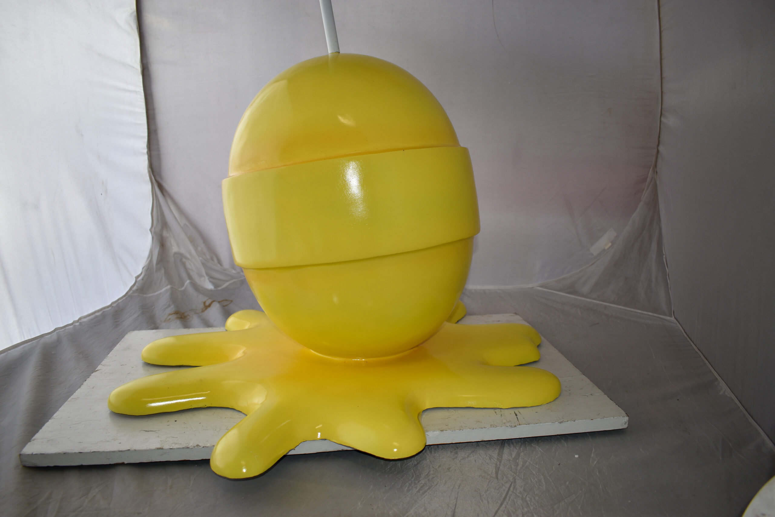 NIFAO Giant Lollipop Melted on The Ground Resin Statue Size: 31" x 27 ...