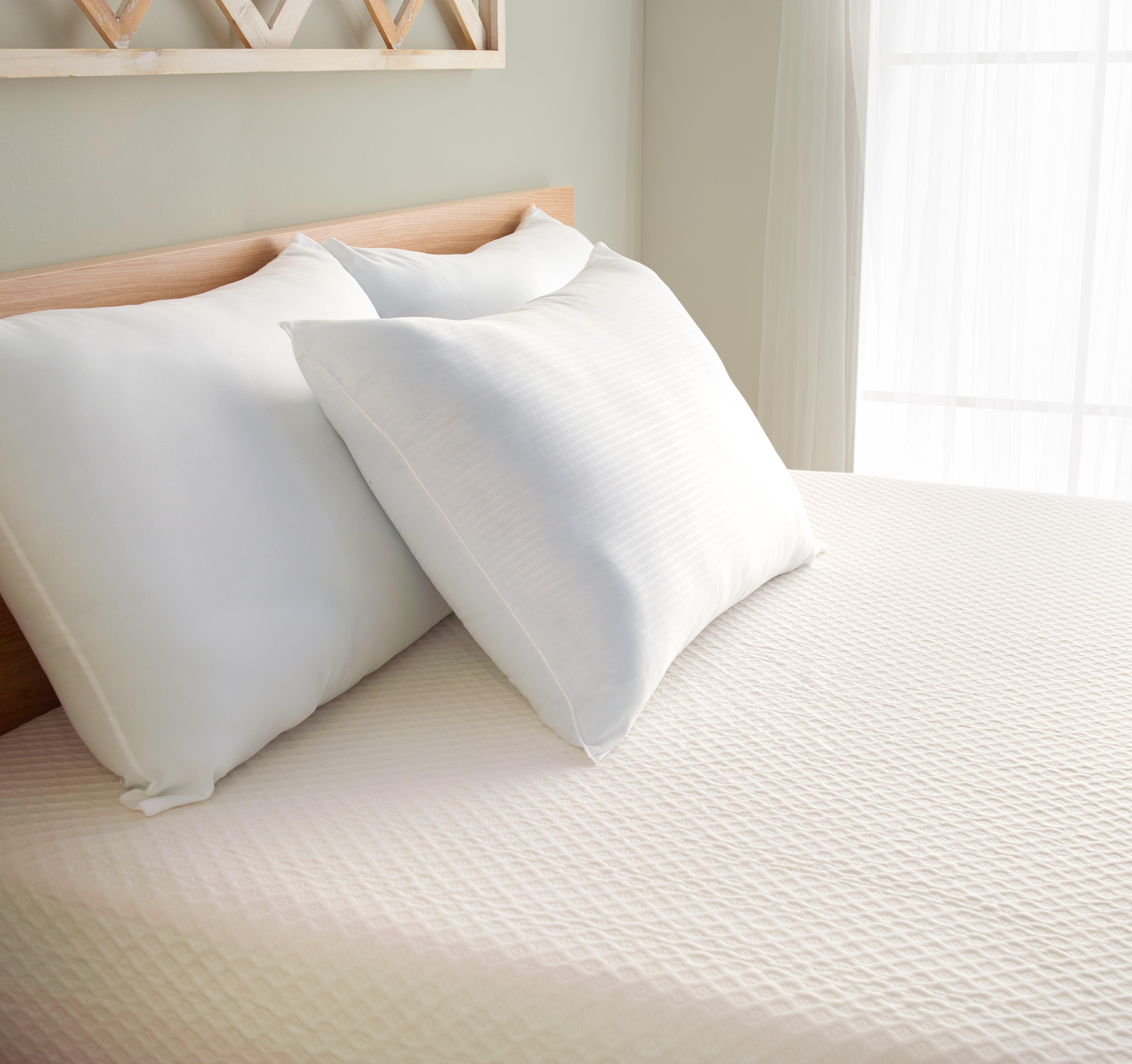 Peaceful Dreams Polyester / Polyfill Medium Support Pillow & Reviews | Wayfair