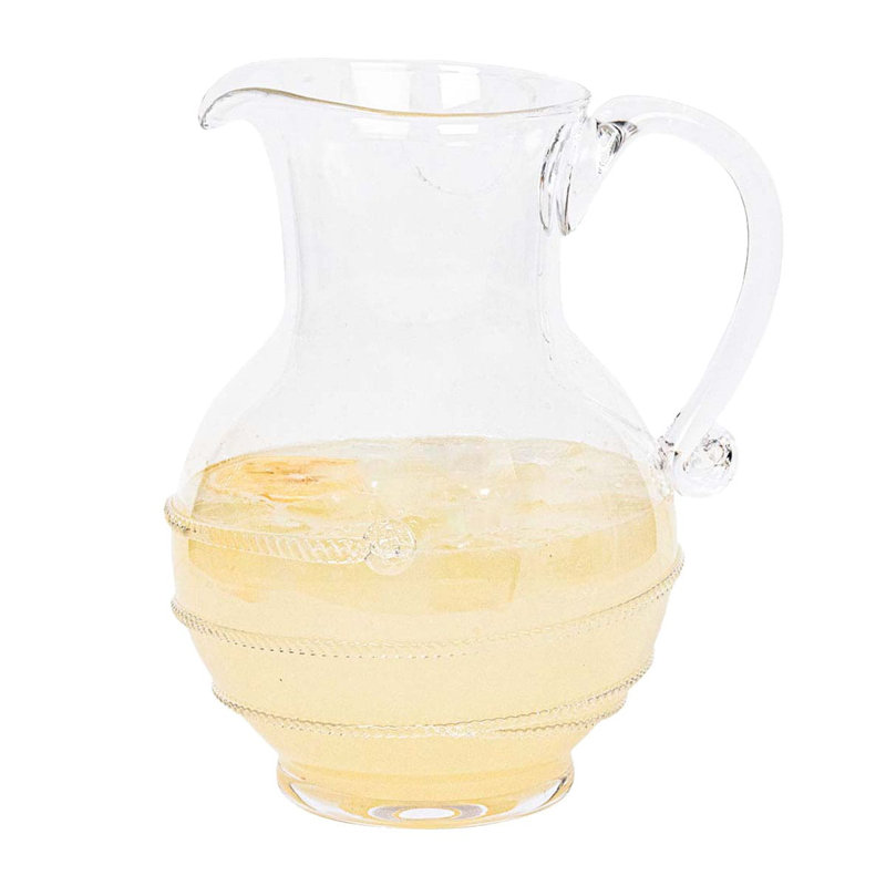 Juliska Amalia Glass Round Pitcher | Wayfair