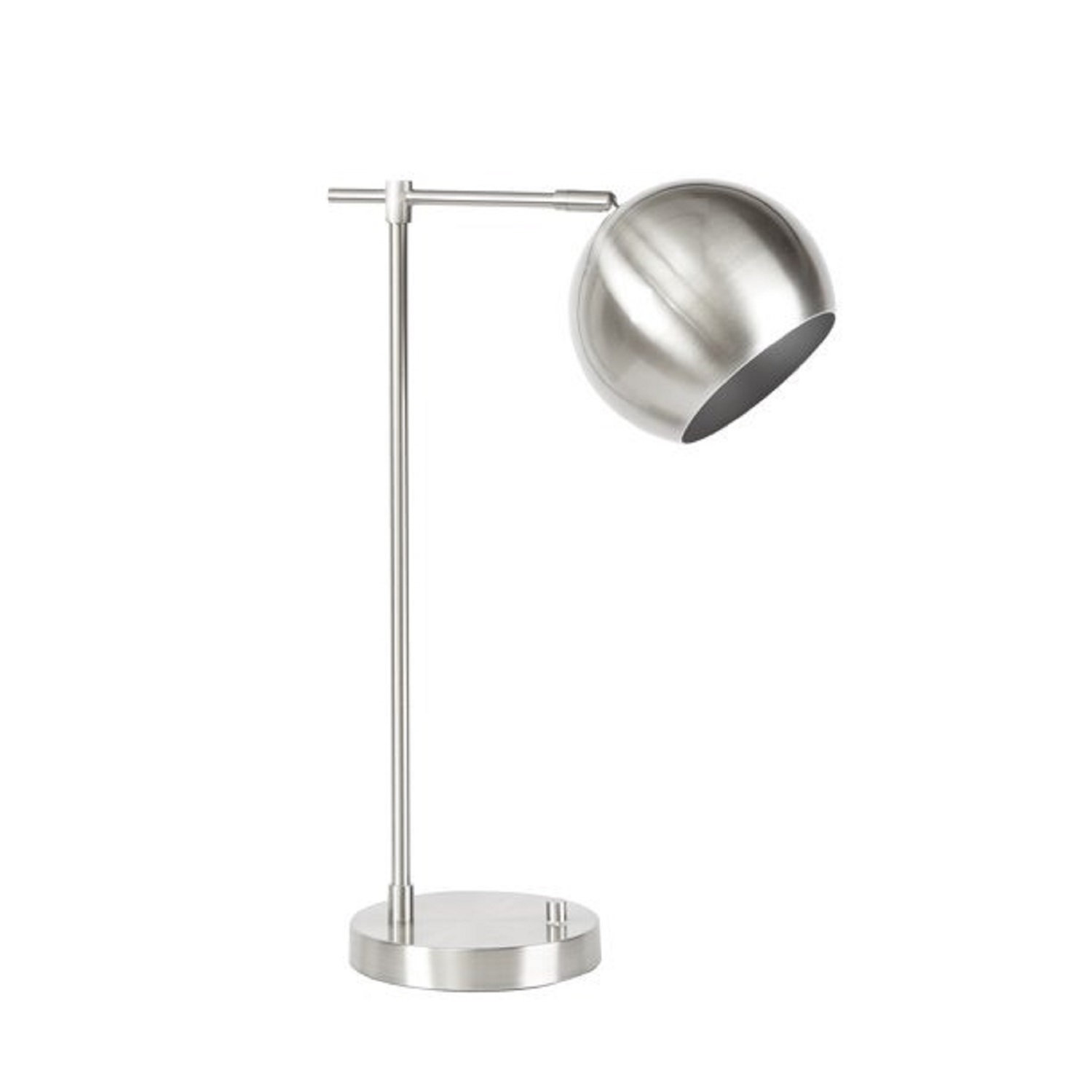 Corrigan Studio Brushed Nickel Orb Desk Lamp & Reviews - Wayfair Canada