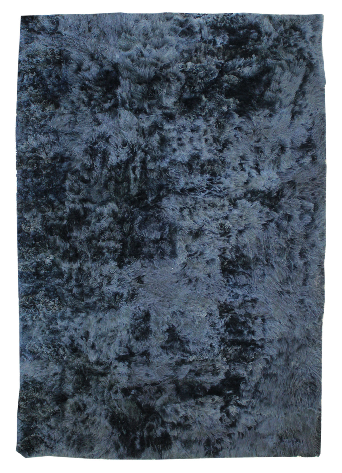 Landry & Arcari Rugs and Carpeting Alpaca One-of-a-Kind Handwoven Blue ...