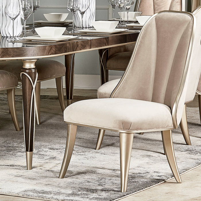 Michael Amini Villa Cherie 9 - Piece Extendable Dining Set | Wayfair