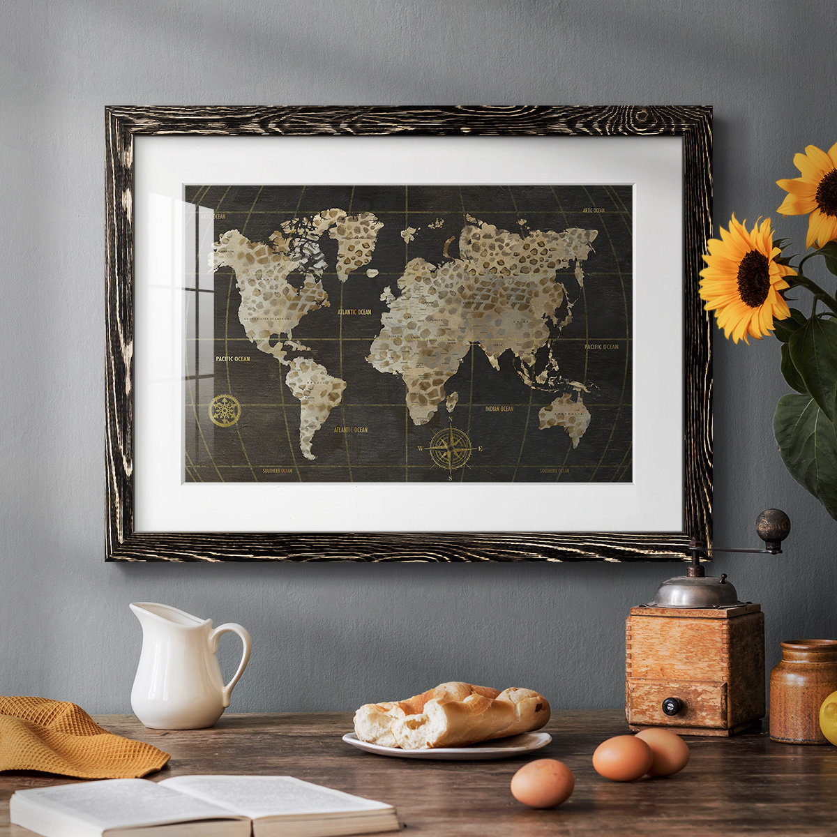 Williston Forge Safari World Map | Wayfair
