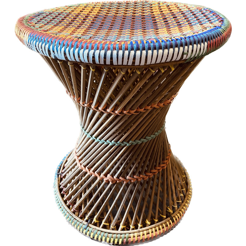 Bay Isle Home™ Lagro Woven Stool | Wayfair