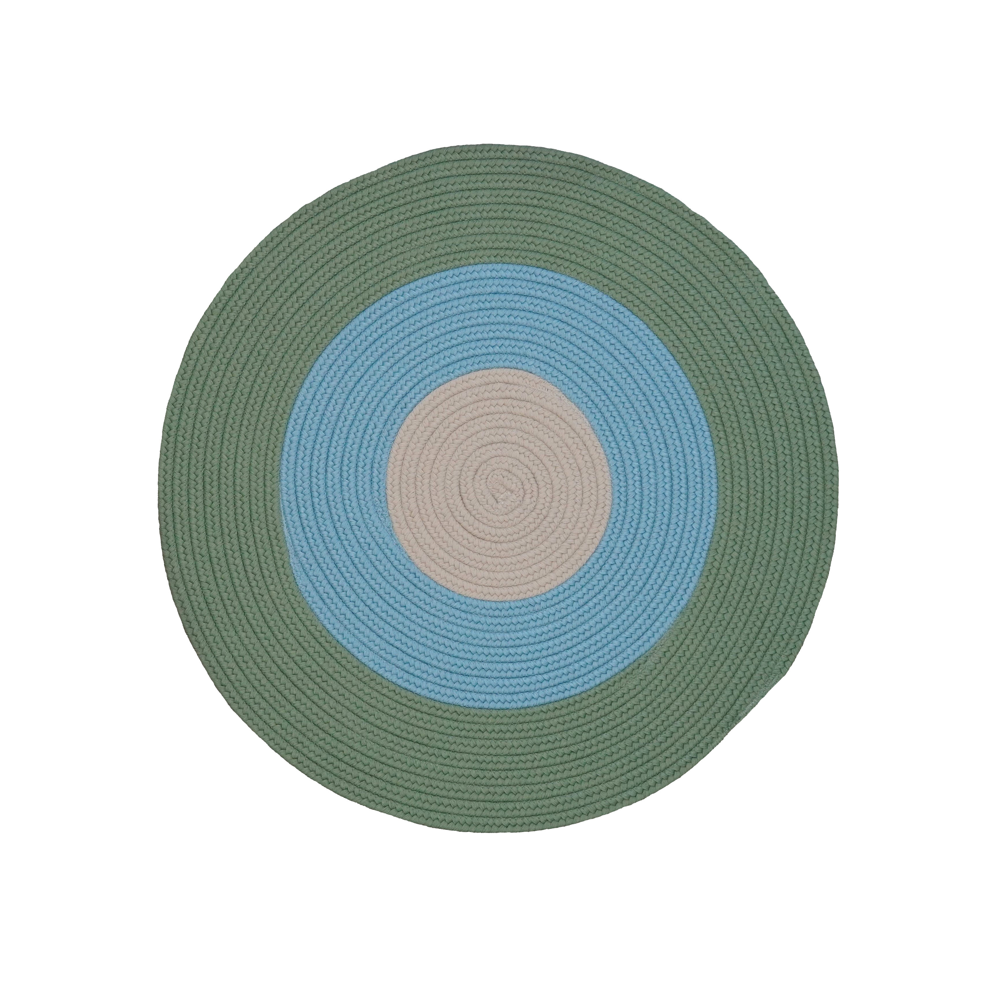 Colonial Mills Round Melbourne Braid Indoor/Outdoor Area Rug | Wayfair