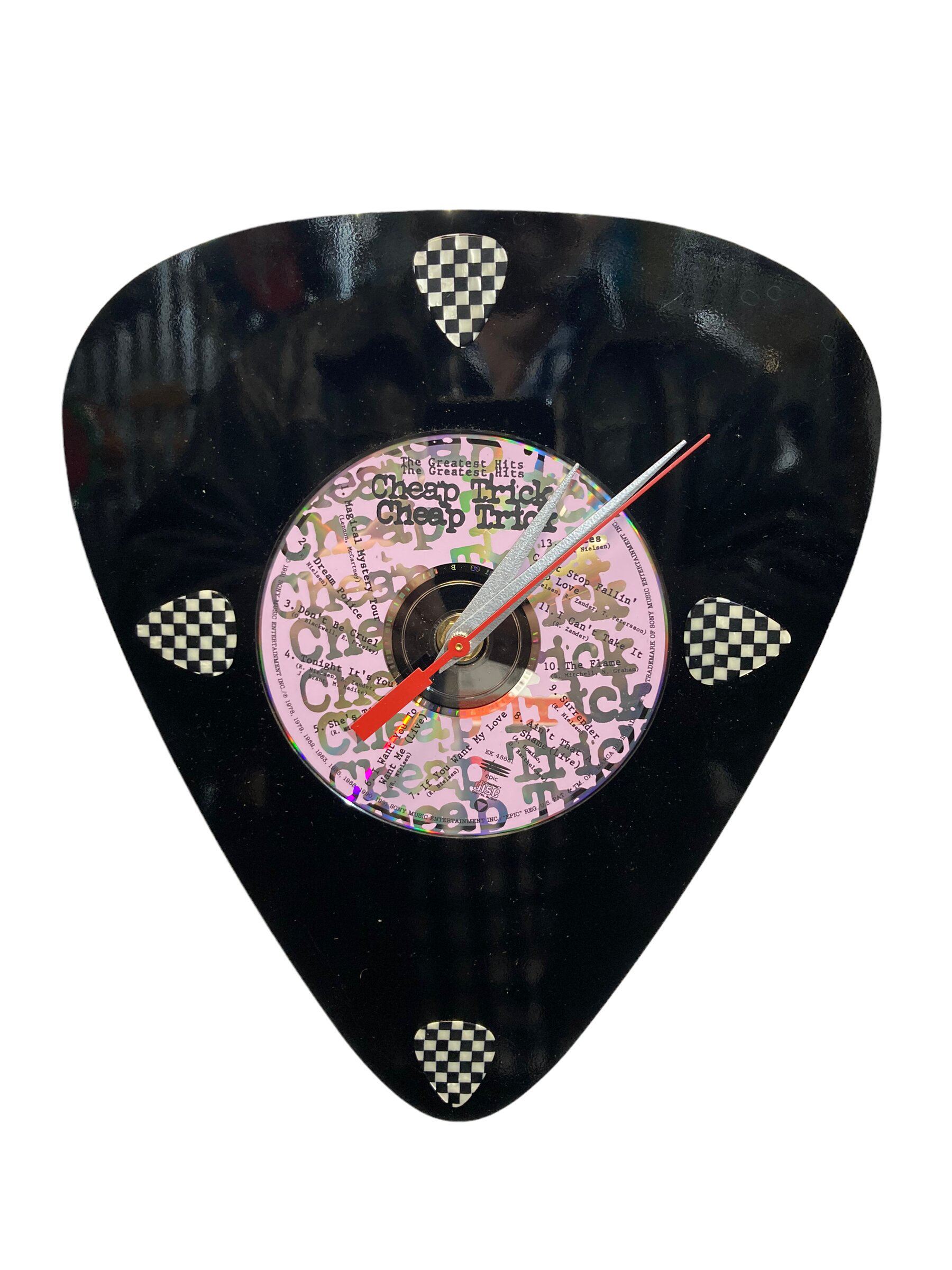 Rocking The Clock Studio Series Glass Wall Clock | Wayfair