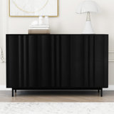 Latitude Run® U_STYLE Wave Pattern Storage Cabinet With 2 Doors And 2 ...