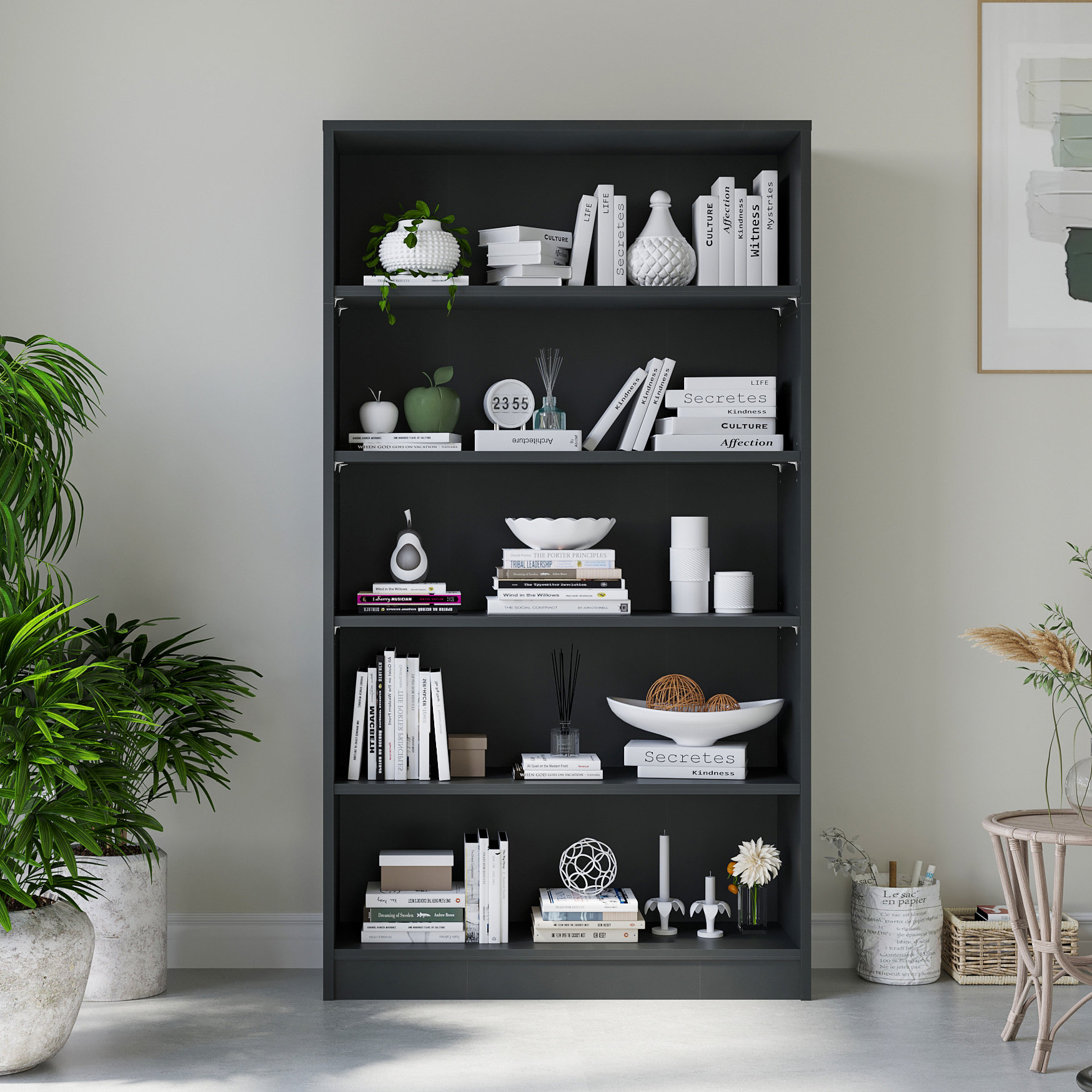 Latitude Run® Cremorne Standard Bookcase & Reviews | Wayfair