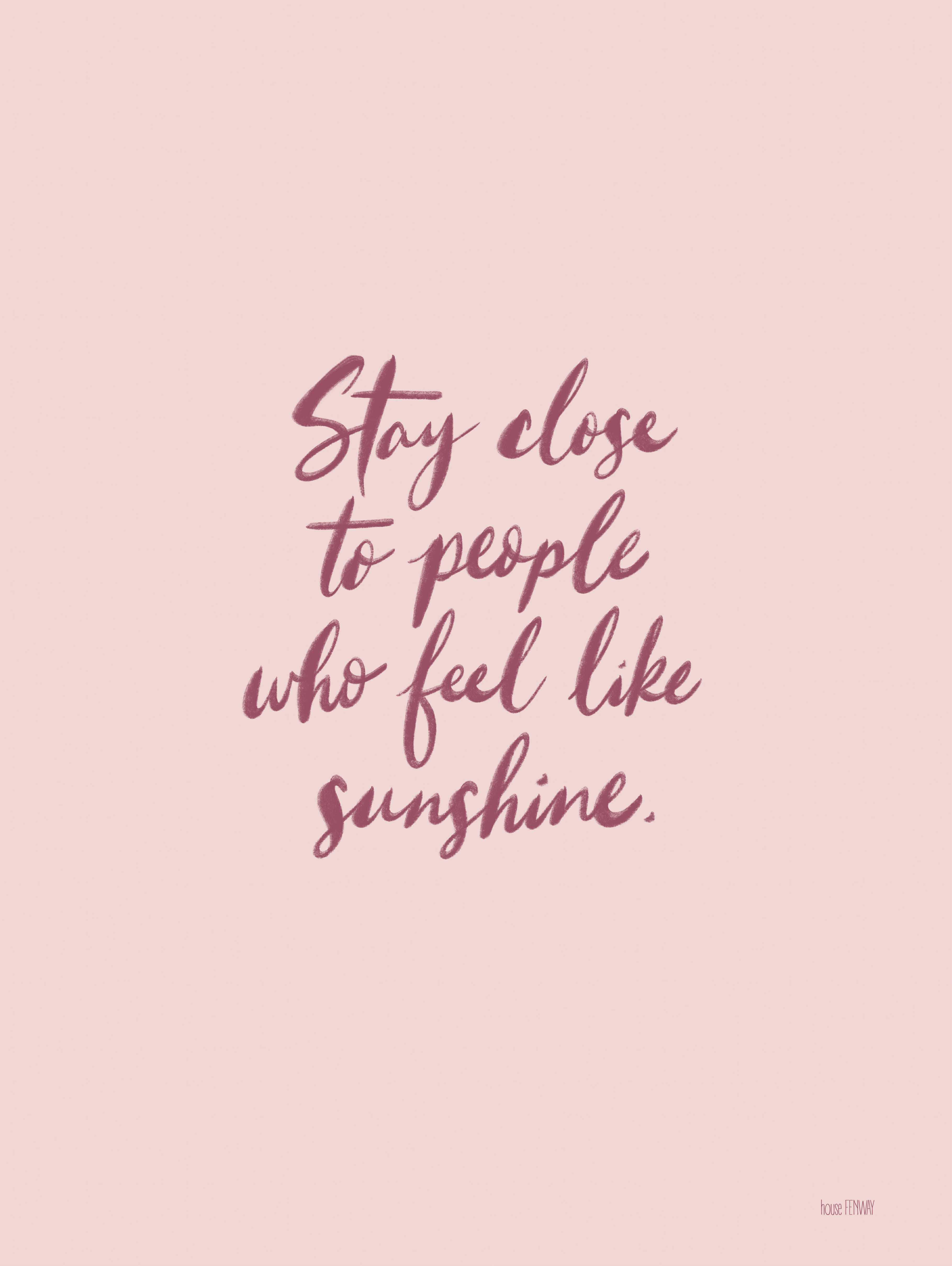 Trinx Stay Close - Wrapped Canvas Textual Art | Wayfair