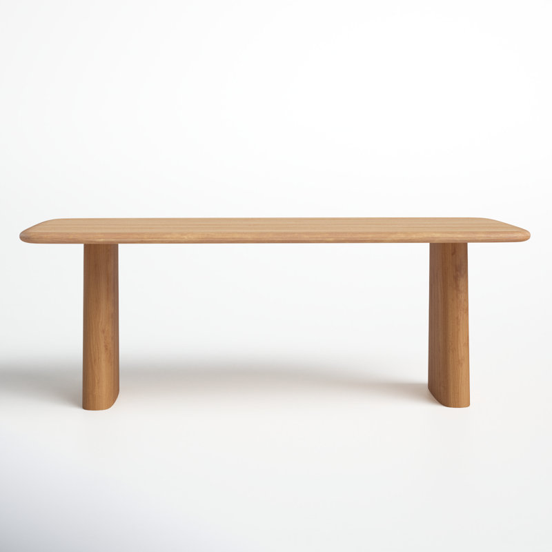 AllModern Daymon Solid Oak Dining Table & Reviews | Wayfair