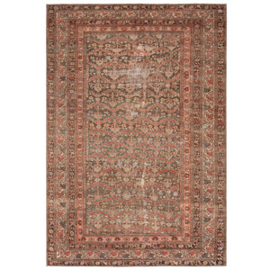 Bungalow Rose Vibe by Bungalow Rose Arjoel Powerloomed Oriental Red ...