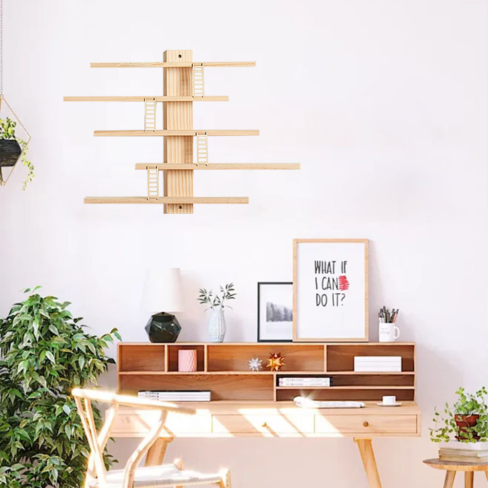 Latitude Run® Wall Mounted Storage Rack | Wayfair