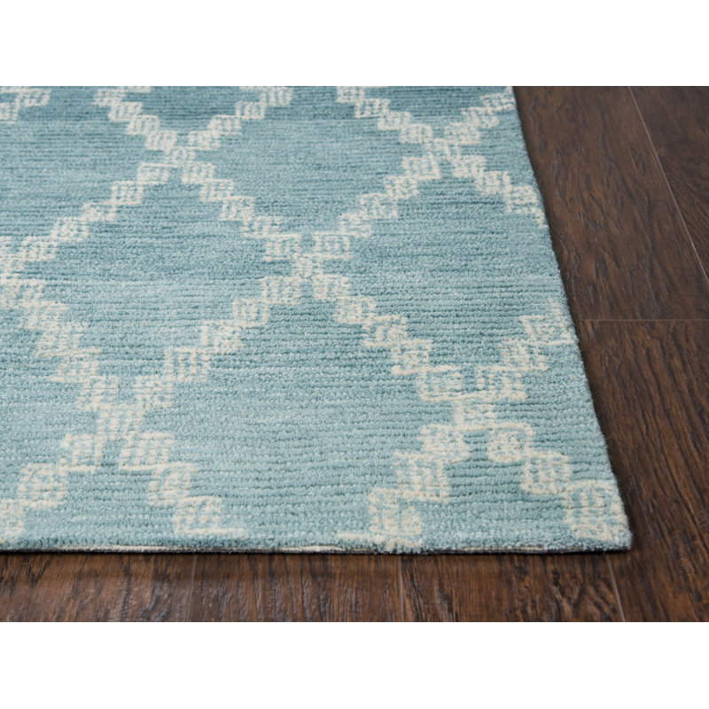 Brayden Studio® Roberts Wool Geometric Rug | Wayfair