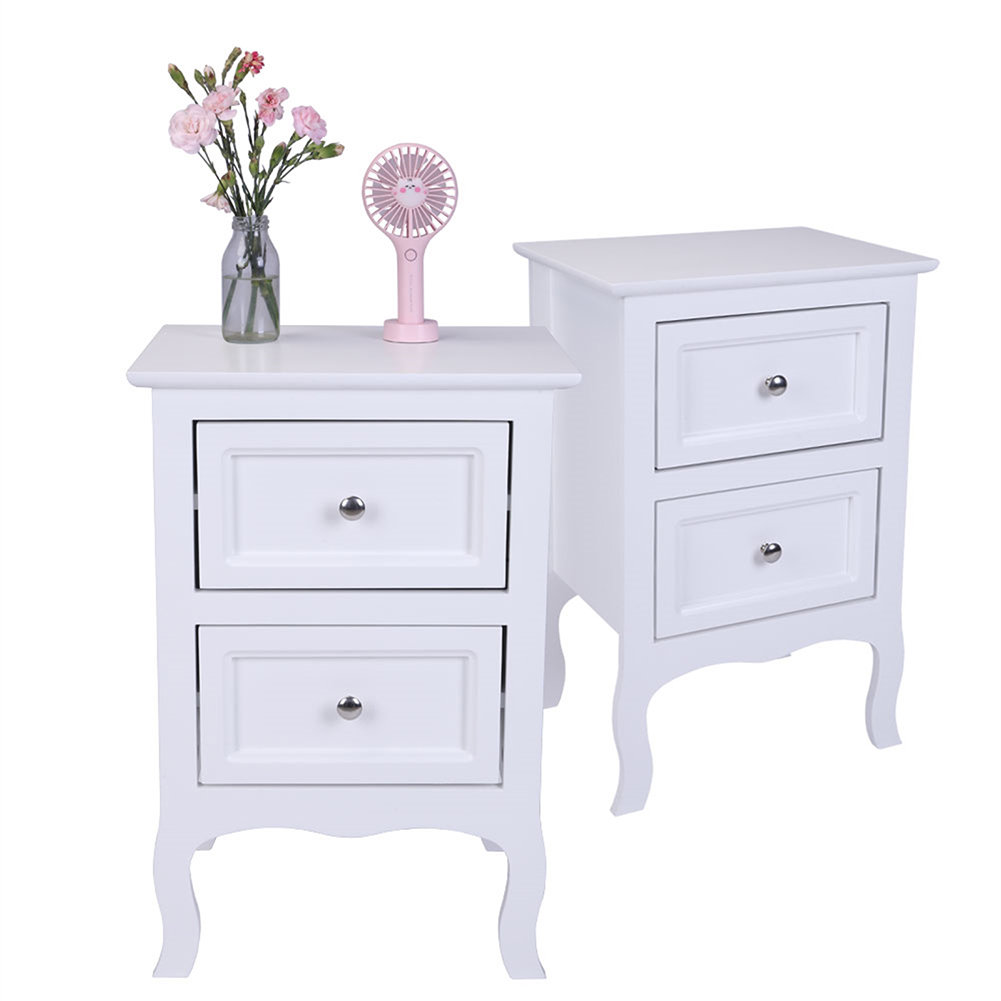 Lark Manor™ Two Drawer Bedside Tables | Wayfair