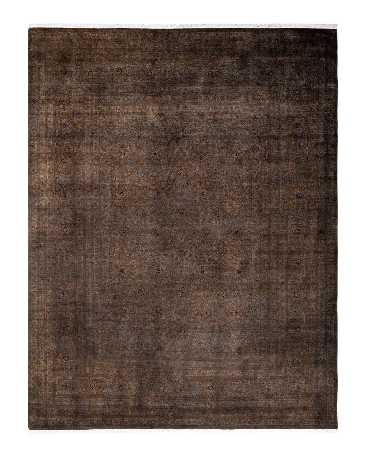 Isabelline Yeimi One-of-a-Kind 8'1" x 10'5" Area Rug in Brown | Wayfair