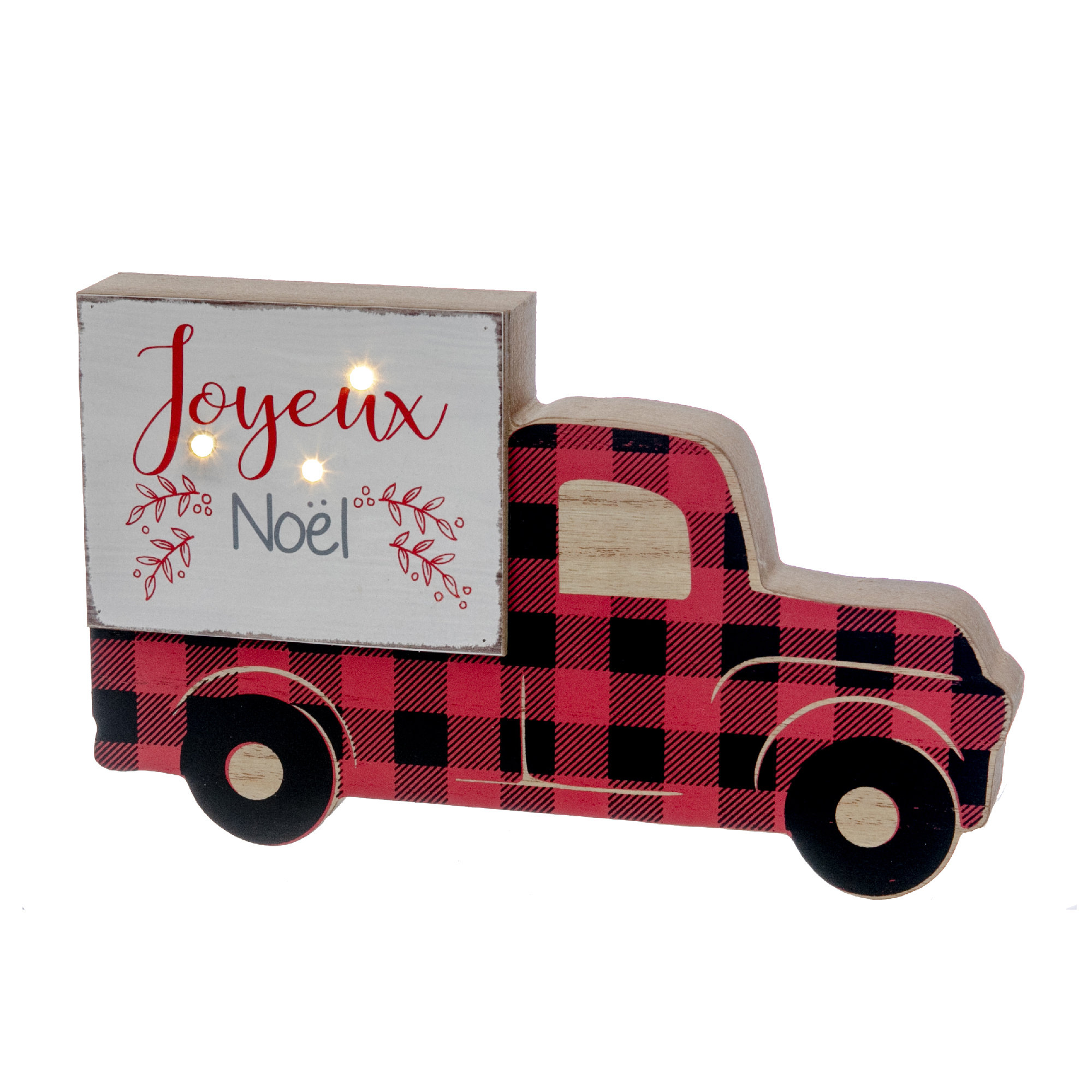 The Holiday Aisle® LED Truck Block | Wayfair