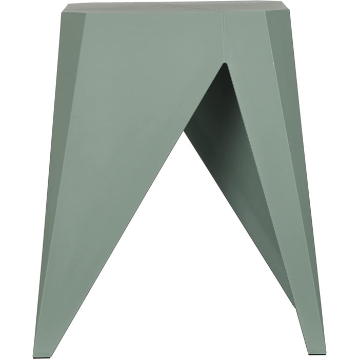 George Oliver Isbella Polypropylene Plastic Accent Stool | Wayfair