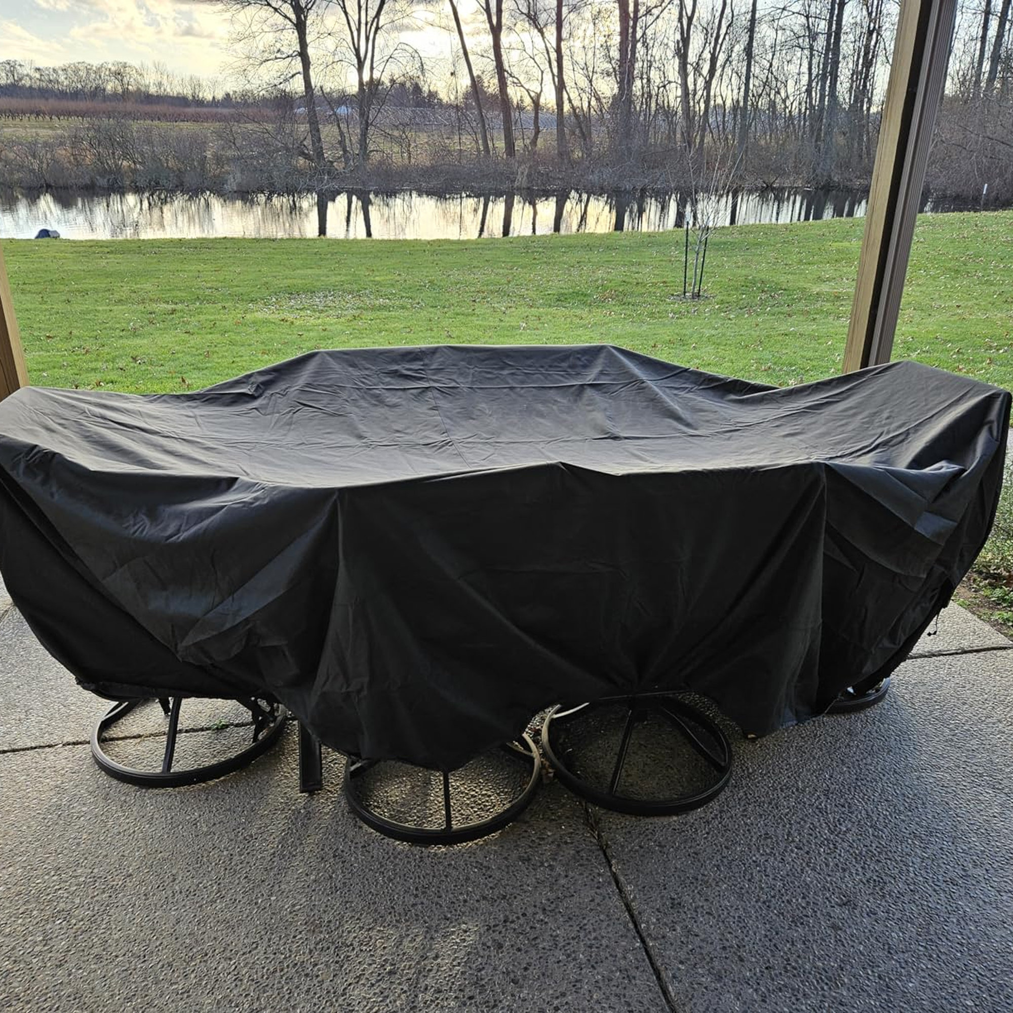 Arlmont & Co. Round Furniture Covers - Wayfair Canada