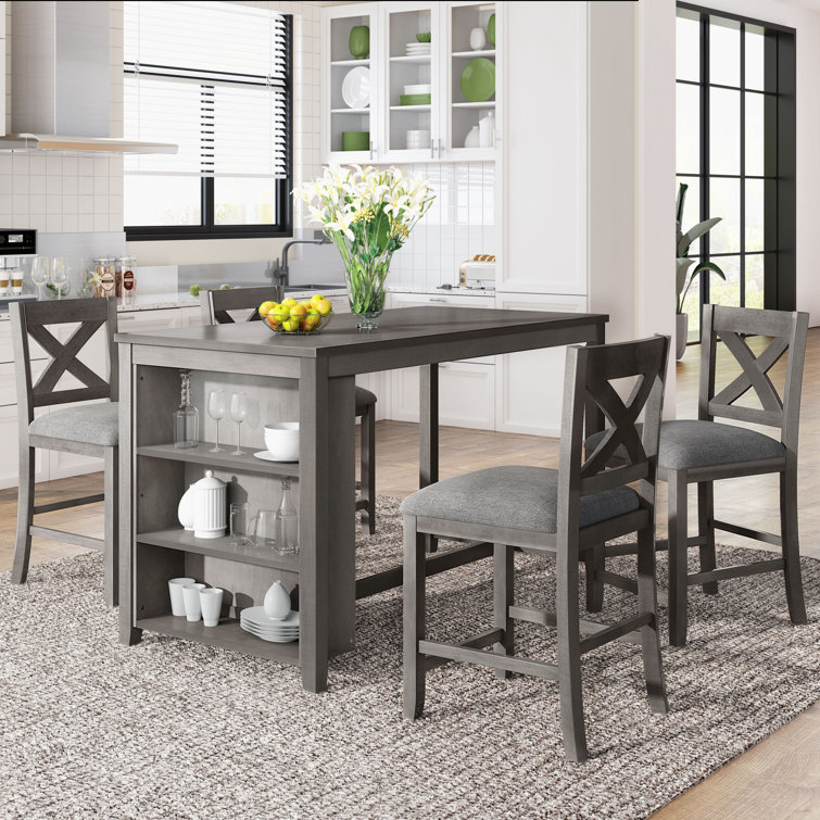 Gracie Oaks Toriana 5 - Piece Dining Set | Wayfair