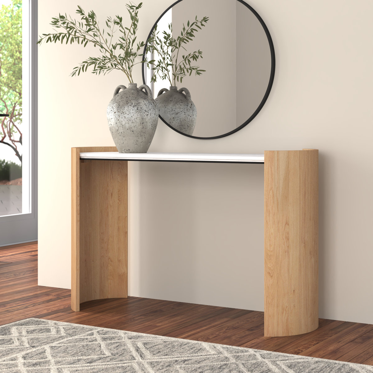 Joss & Main Loreto 50'' Console Table & Reviews | Wayfair