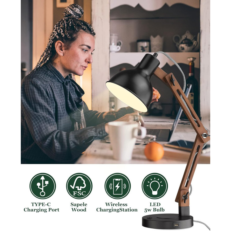 Ivy Bronx Modern LED Desk Lamp | Wayfair