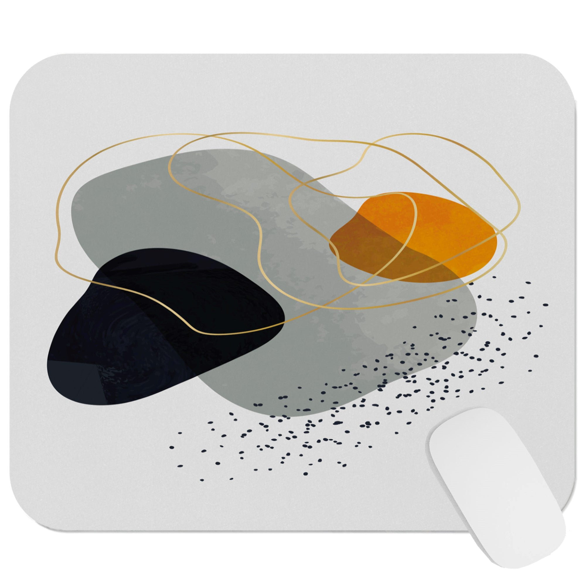 Dakota Fields Abstract Balance III Shapes Mid-Century Modern Gaming ...