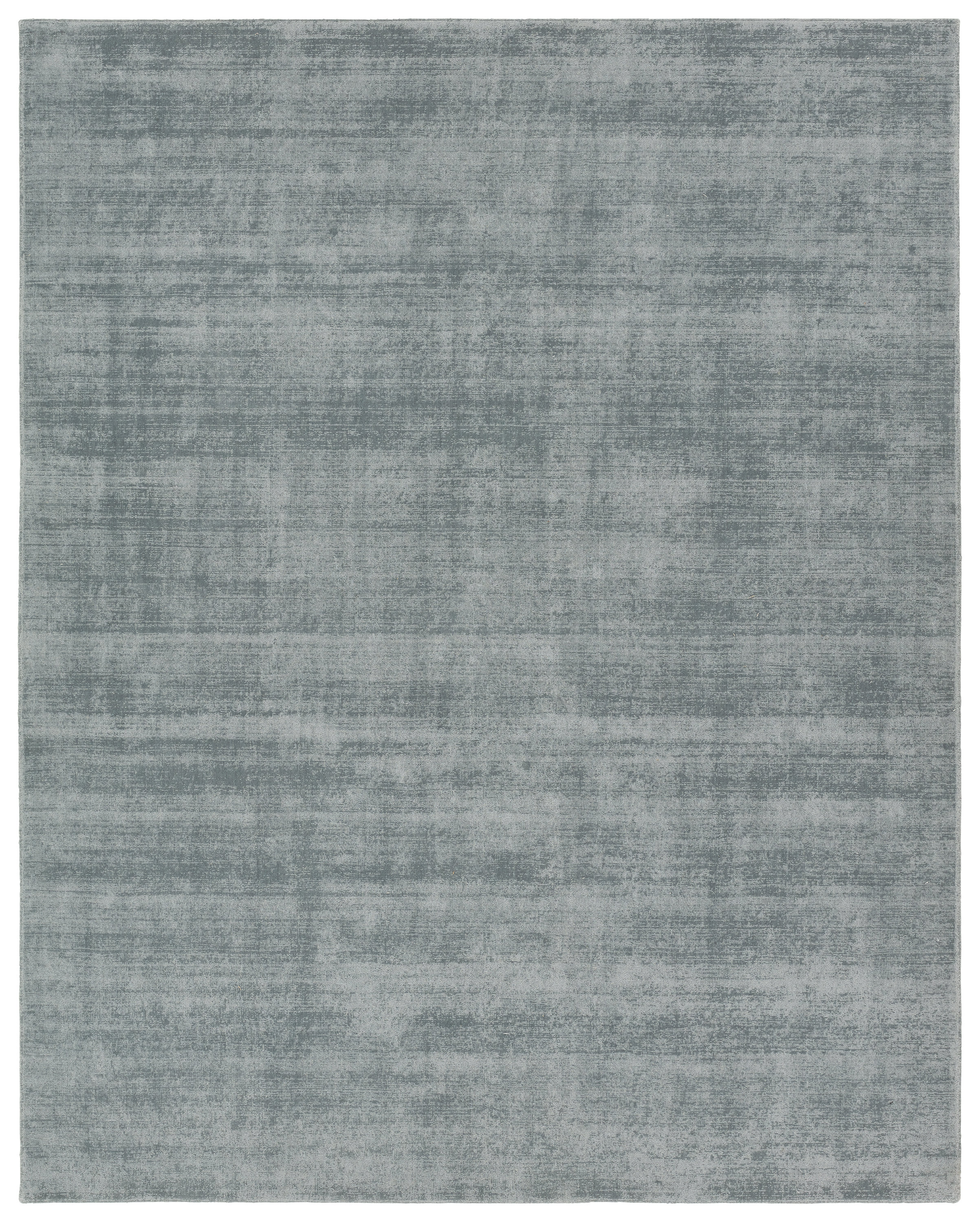 17 Stories Molter Handwoven Solid Blue Area Rug Made with Sustainable ...