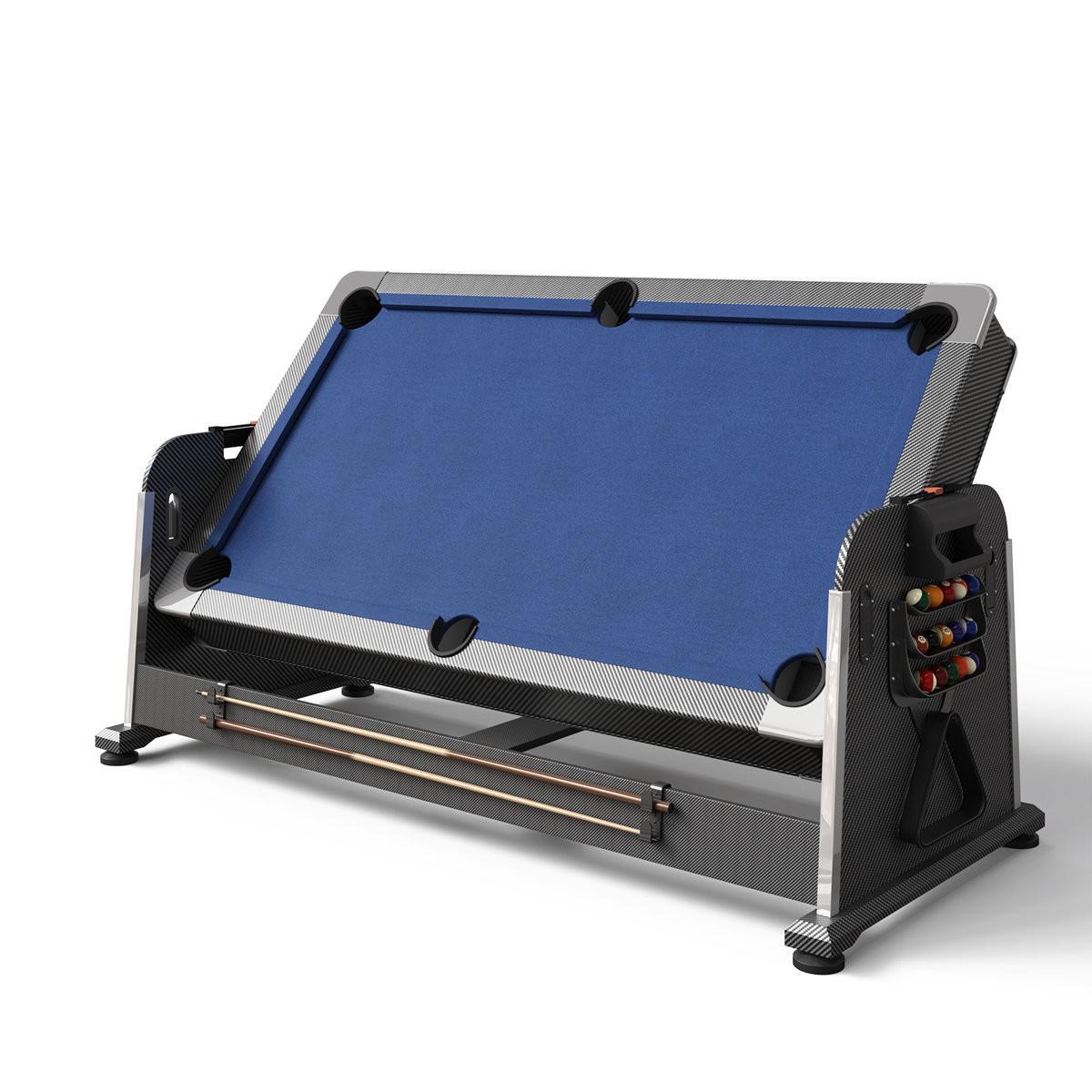 PatioVista 79''x44'' 4-in-1 Multi-Function Pool Table | Wayfair