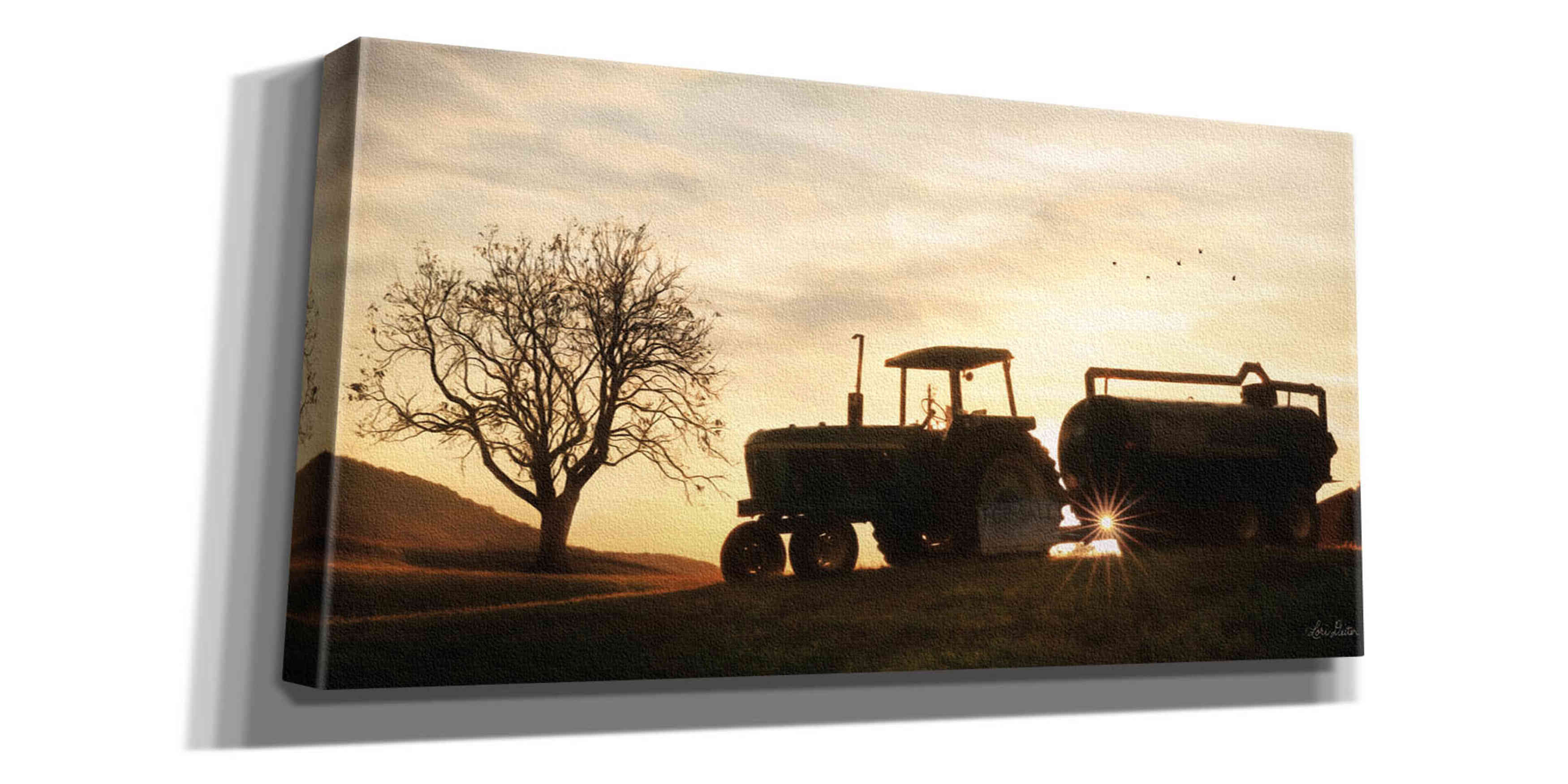 Gracie Oaks Epic Graffiti 'Tractor For Sale' By Lori Deiter, C ...