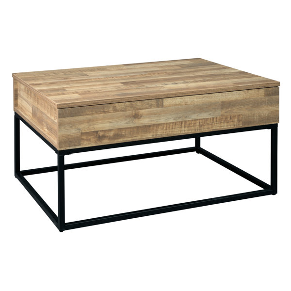Signature Design by Ashley Gerdanet Coffee Table With 2 End Tables ...