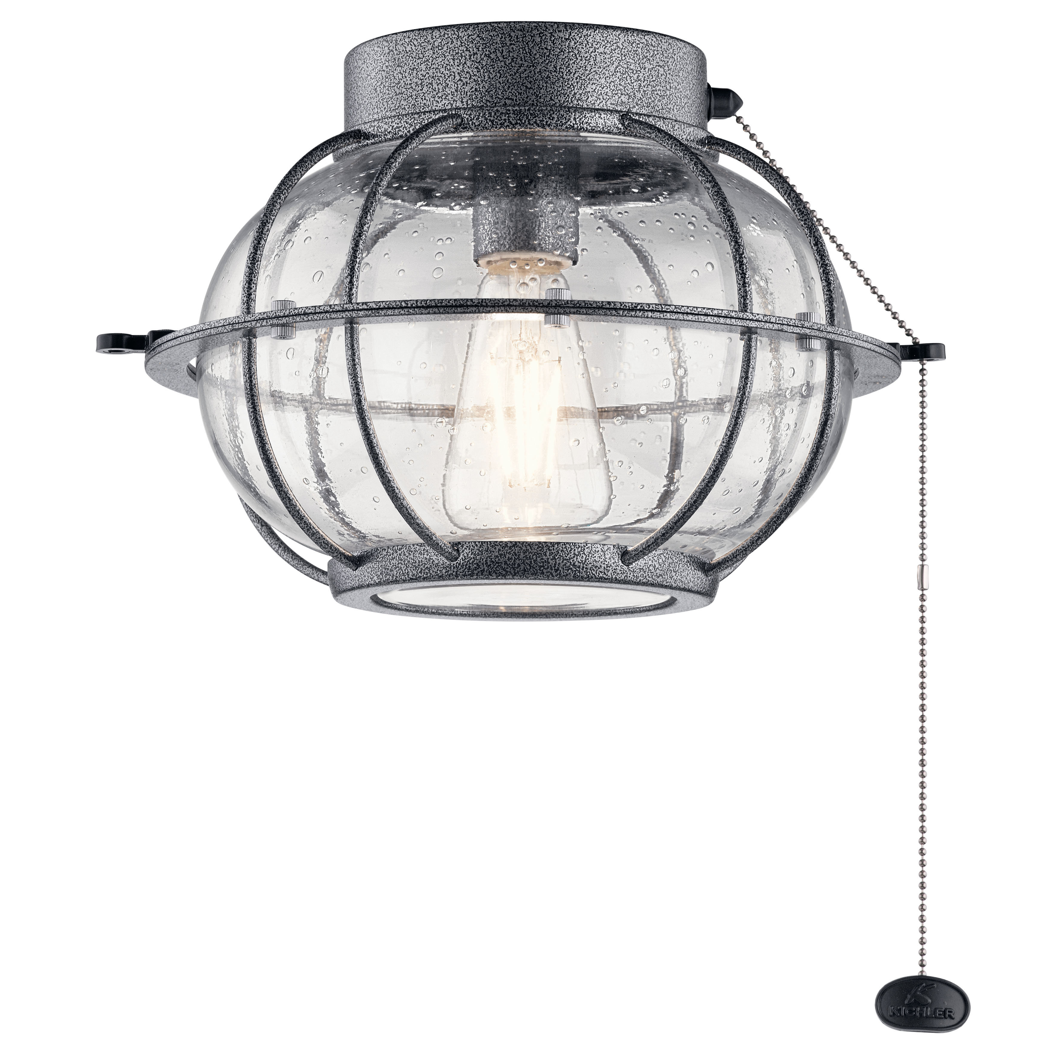 Breakwater Bay Traditional 1-Light Fitter Ceiling Fan Globe Light Kit ...