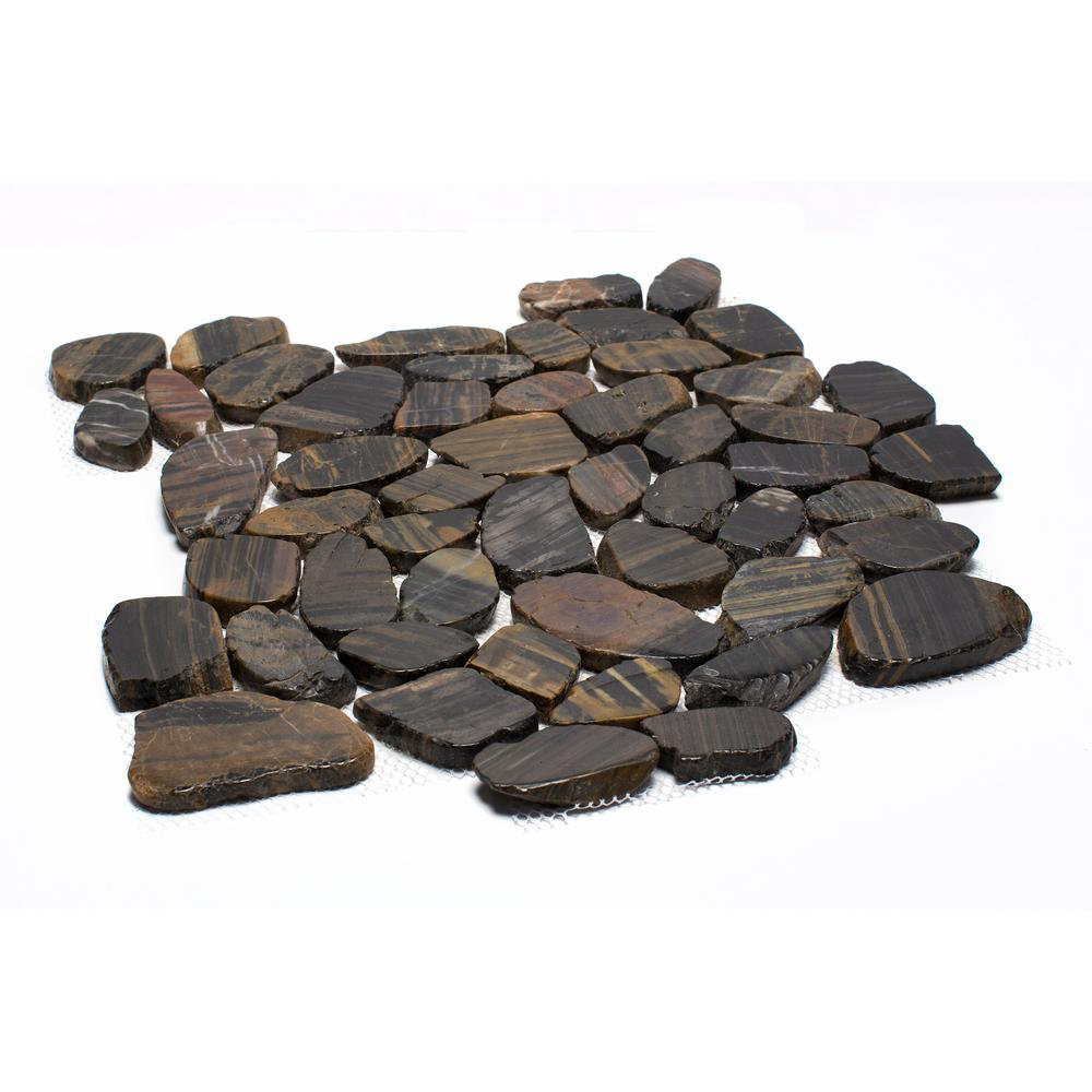 Margo Garden Products Rainforest Random Sized Natural Stone Pebbles ...
