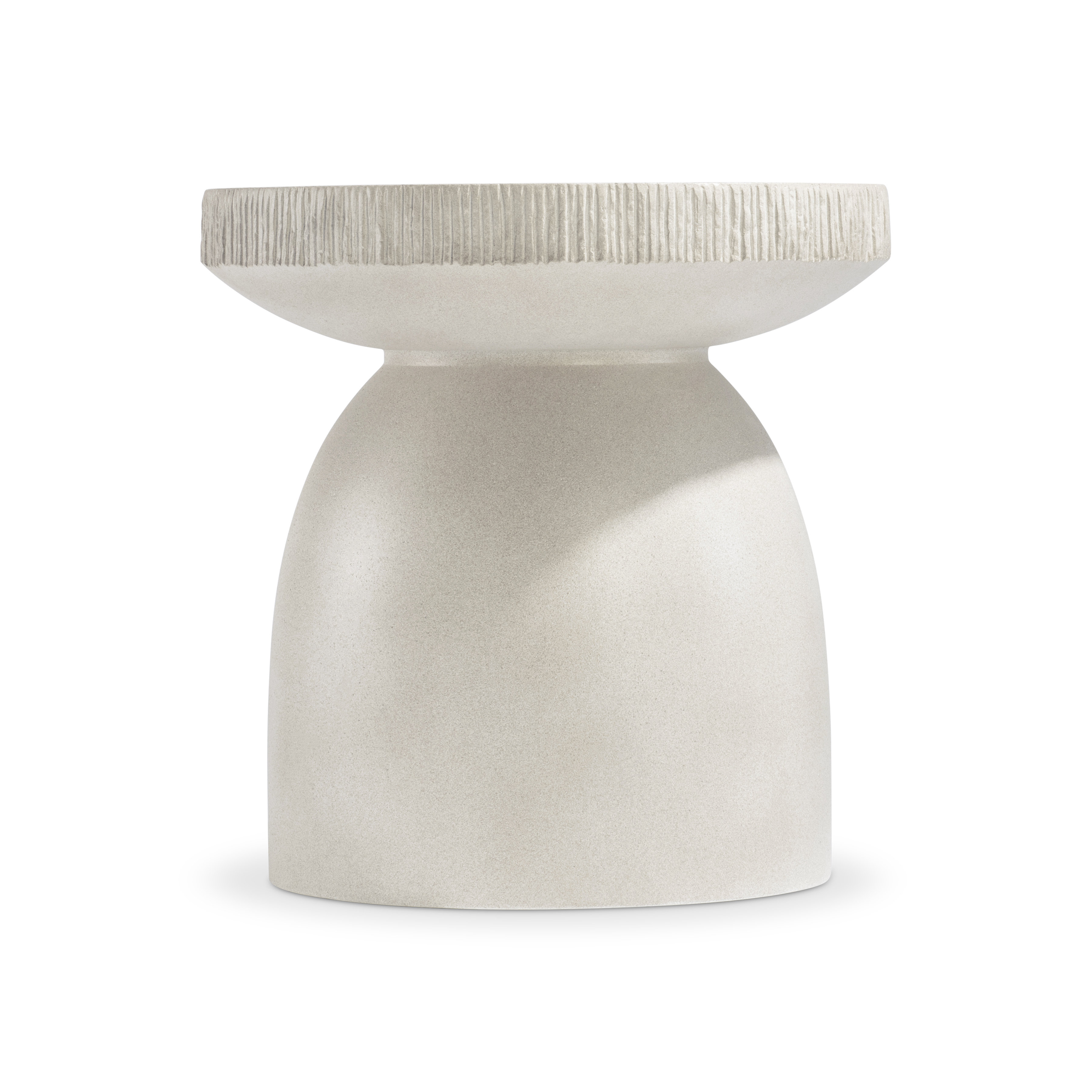 Bernhardt Antibes Concrete Top End Table | Wayfair