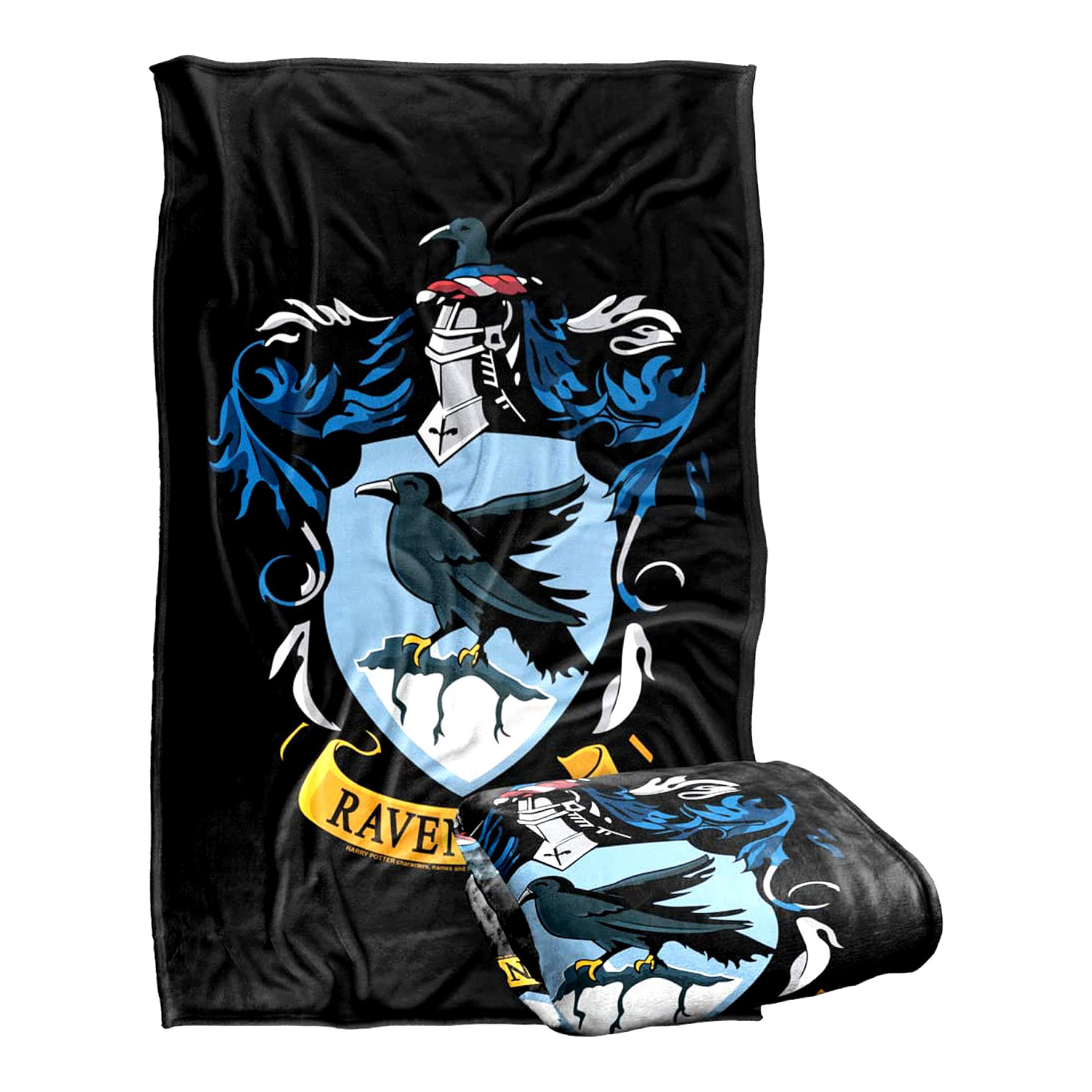 BRBCA Ravenclaw Crest Silky Soft Throw Blanket - 36" x 58" - Ultimate ...
