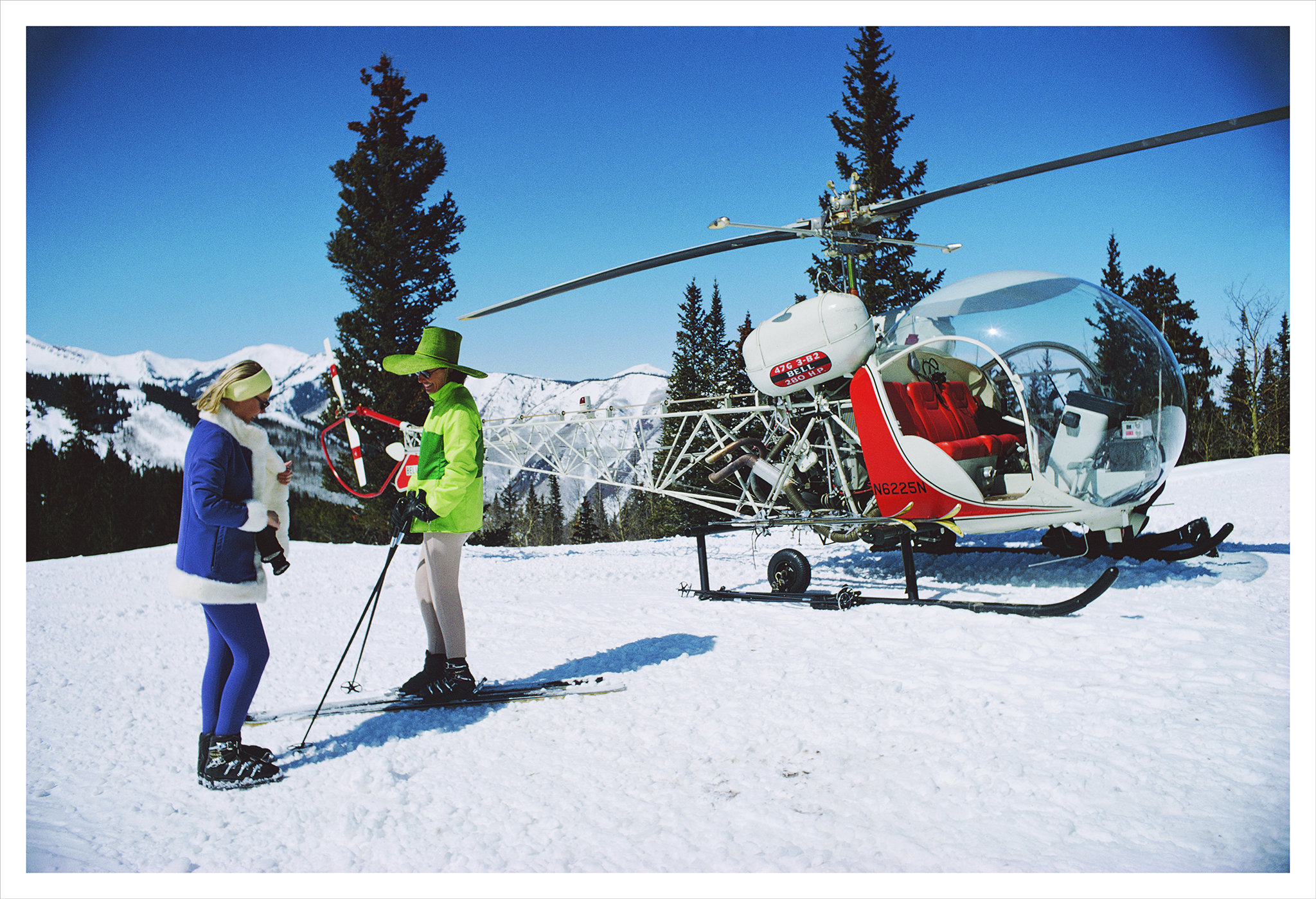 Soicher Marin Getty Images, "Snowmass Village", Slim Aarons, March 1968 ...