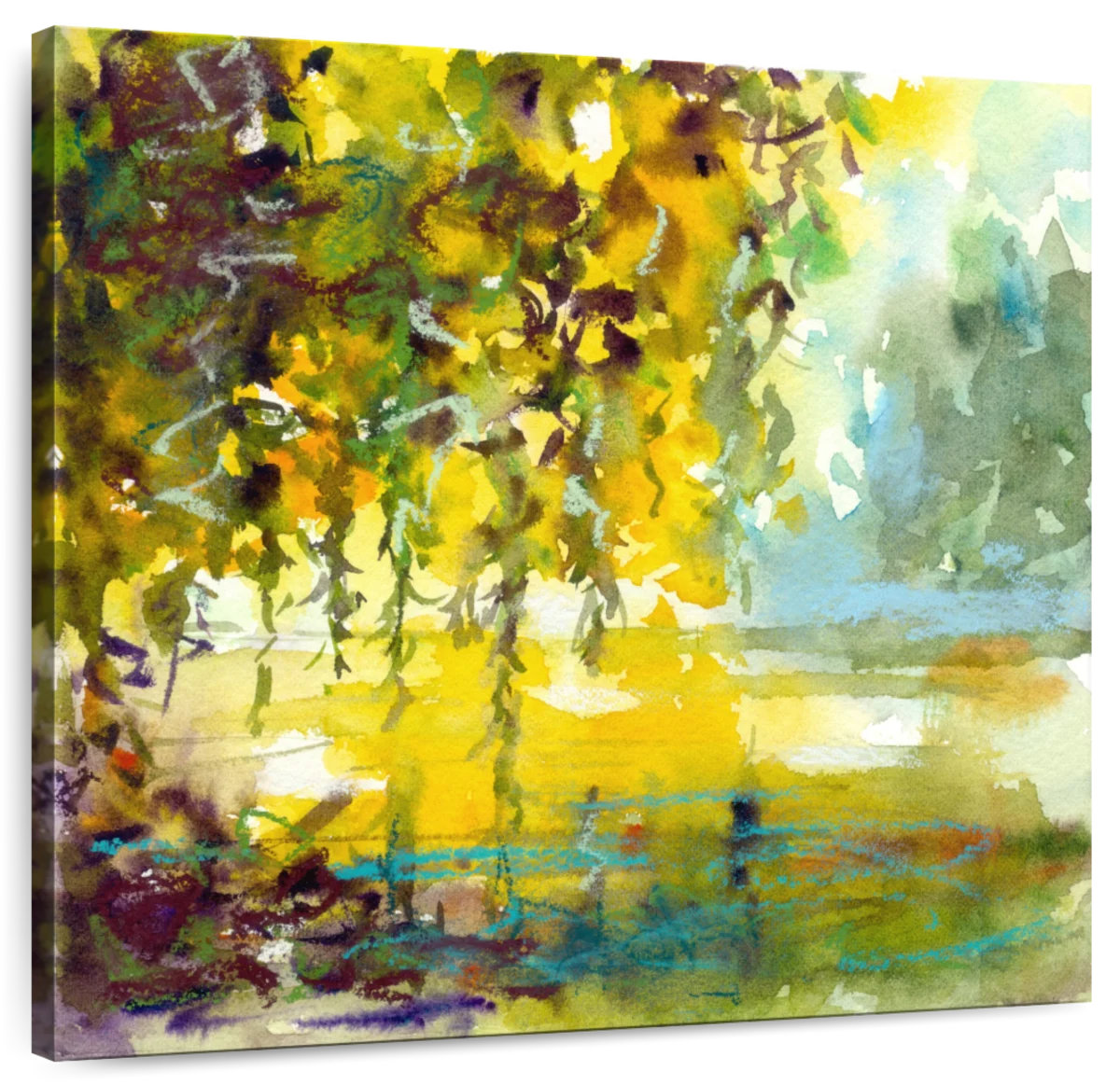 Lark Manor™ Harnek Abstract Willow Tree | Wayfair