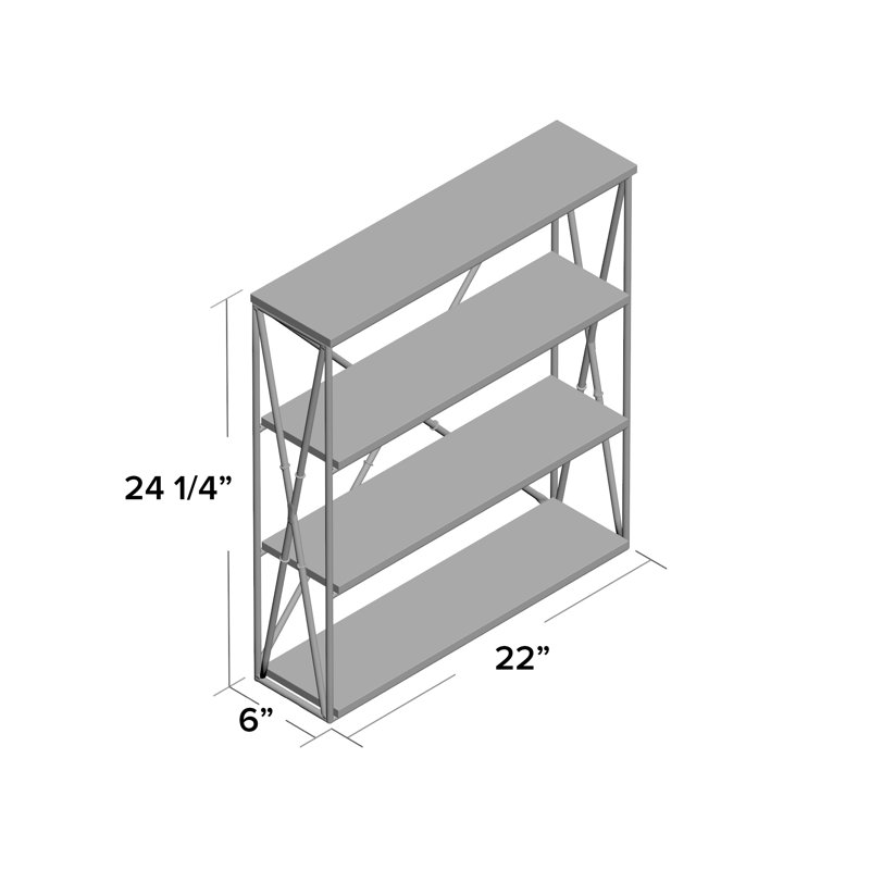Mercury Row® Quillen 4 Piece Floating Shelf & Reviews | Wayfair