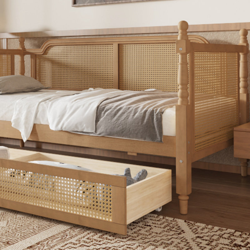 Canora Grey Traditional Style Daybed with 2 Drawers for Limited Space ...